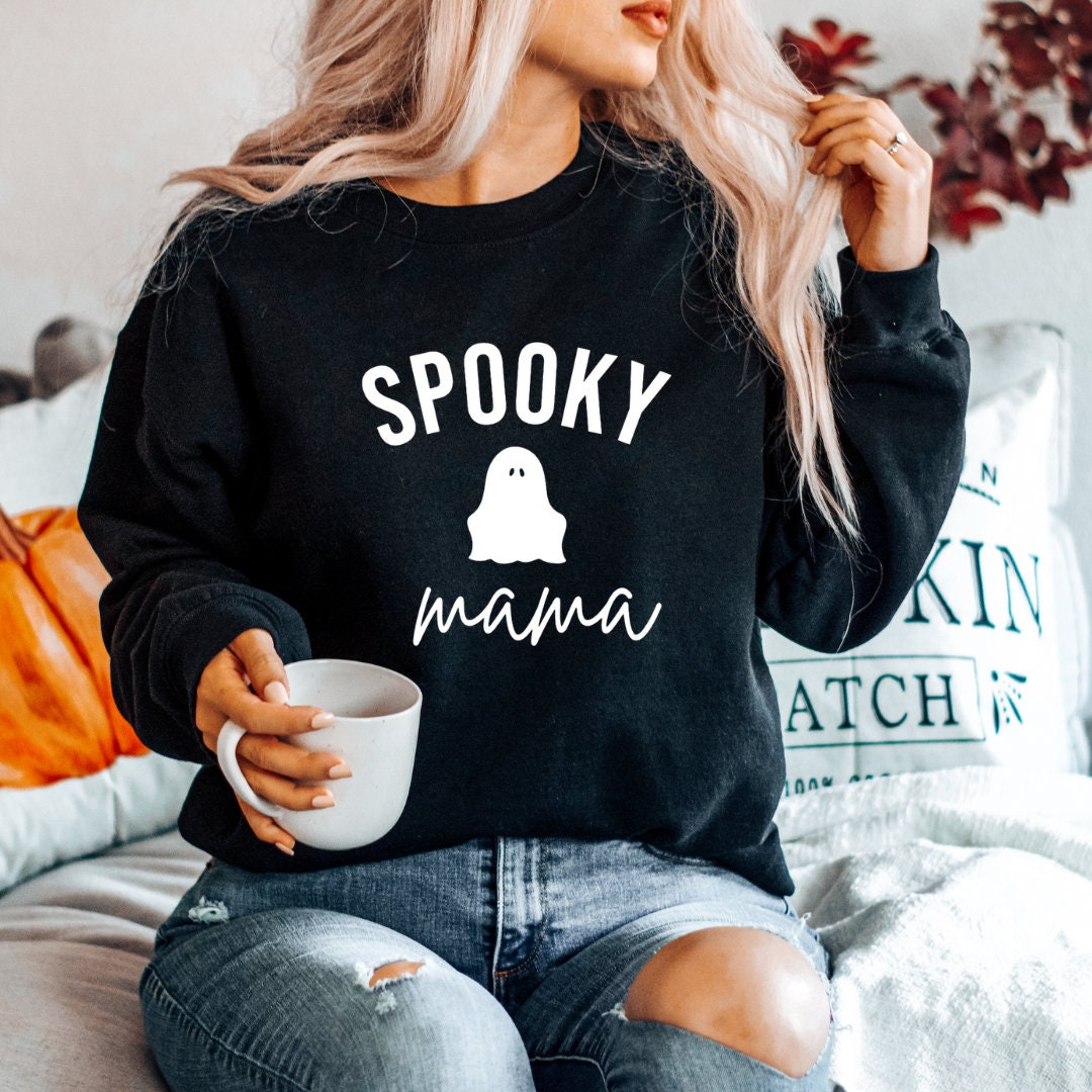 Spooky Mama/ghost/halloween/family/matching/fall - Etsy