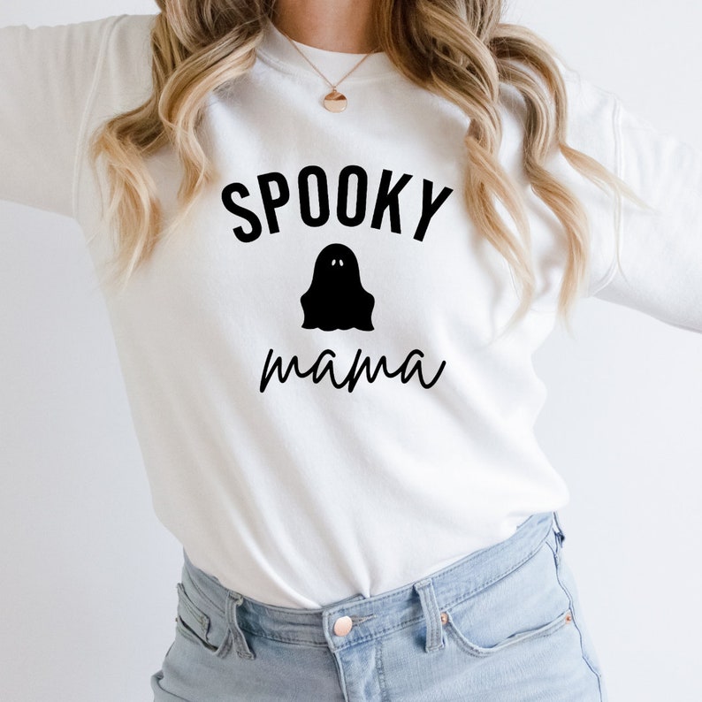 Spooky Mama/ghost/halloween/family/matching/fall - Etsy
