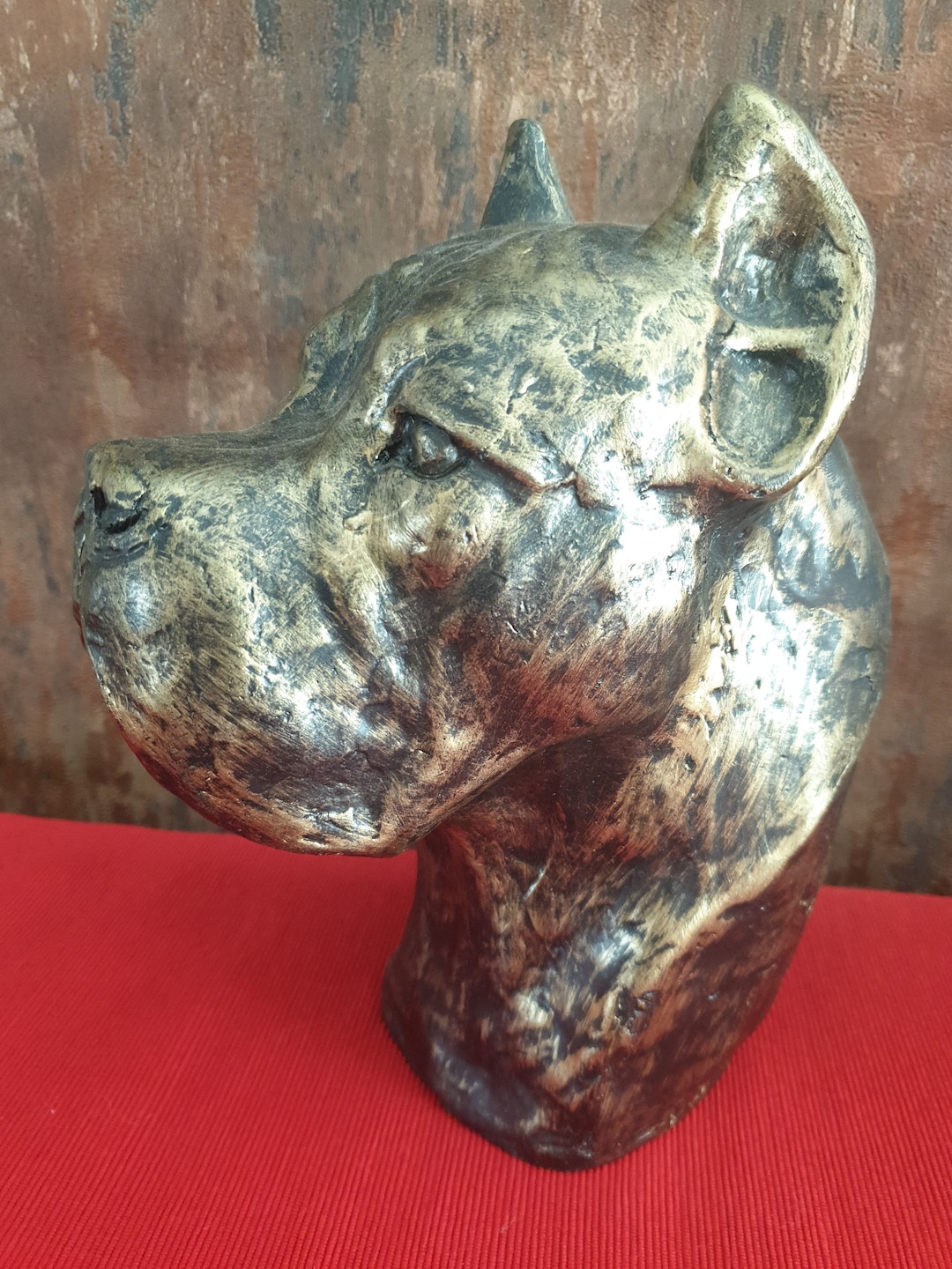 Latex Mold 3D Pitbull Dog Dog Casting Mold Mastiff Casting Mold for ...