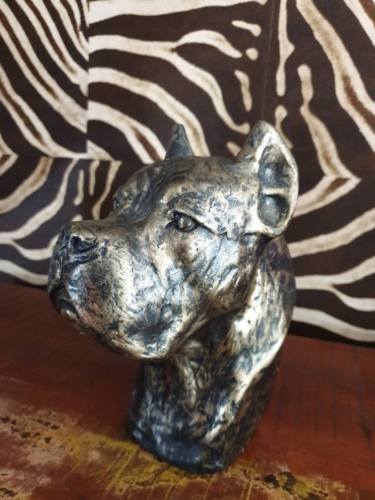 Latex Mold 3D Pitbull Dog Dog Casting Mold Mastiff Casting Mold for ...