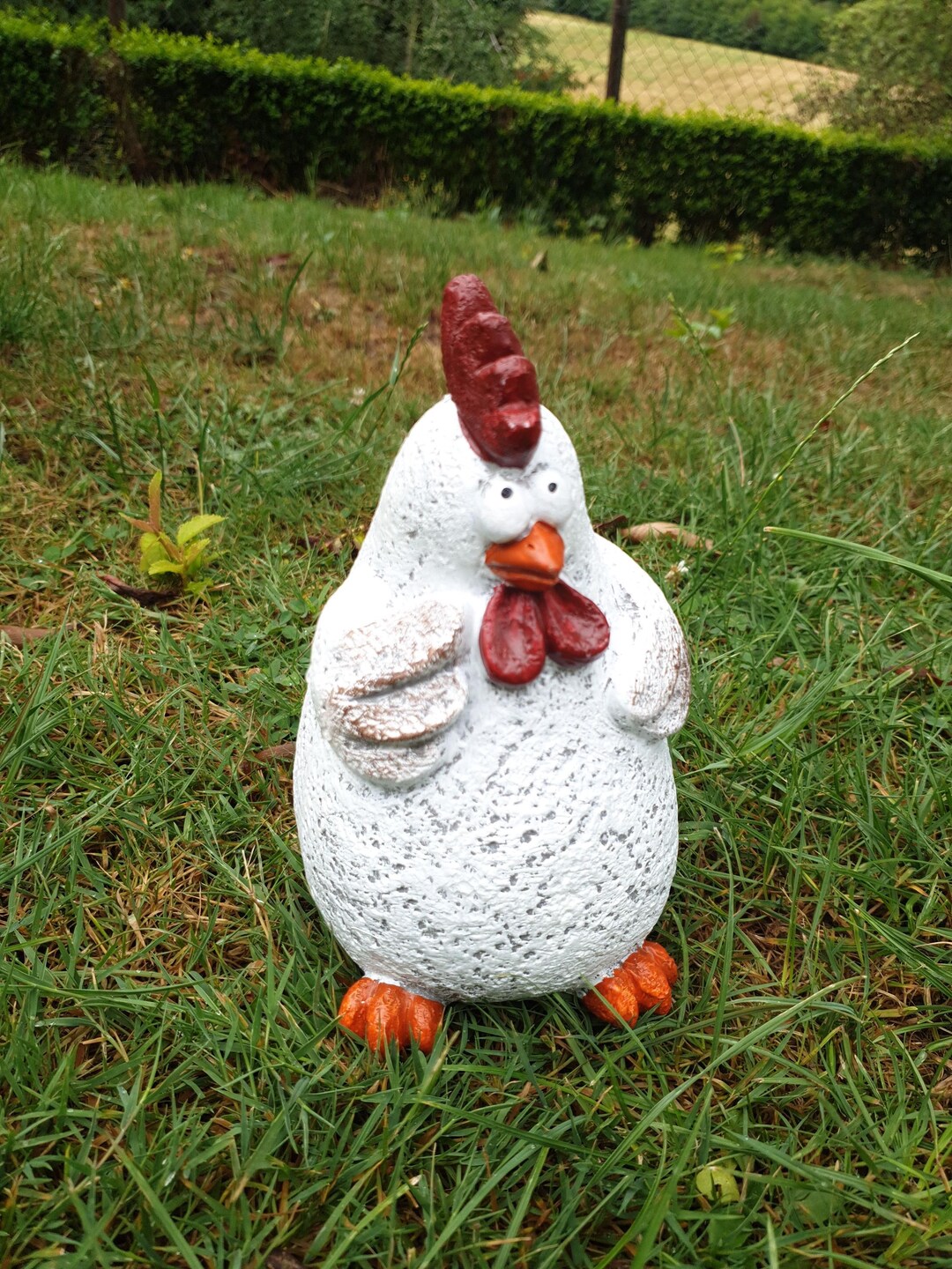 Latex Mold Chicken Frieda Hen for Casting Concrete, Plaster and Much ...