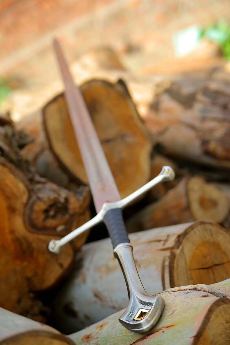 ANDURIL Sword of Strider, Custom Engraved Sword, LOTR Sword, Lord of ...