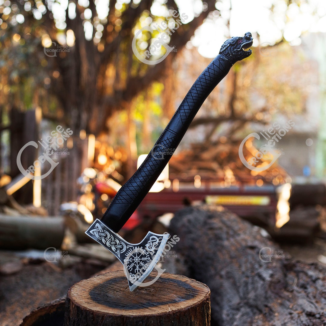Ragnar Viking Axe Beautiful Axe Hand Forged Axe Ragnar - Etsy