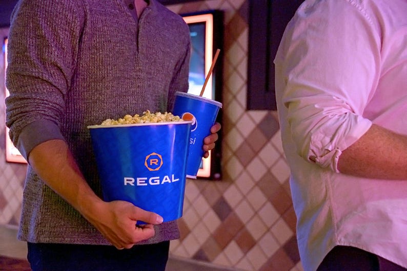 New Original Gift - REGAL Movie Experience Bundle - 2 Tickets for REGAL ...