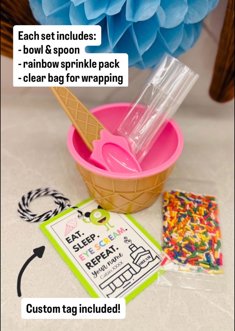 Cruise Fish Extender Ice Cream Kit, Sets of 5 - Etsy