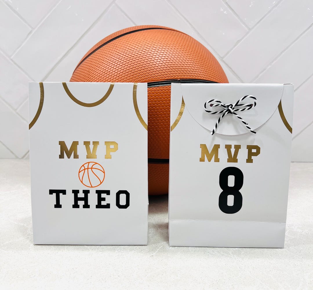 Personalized Basketball Gift Bag, Basketball Senior Night Gift ...