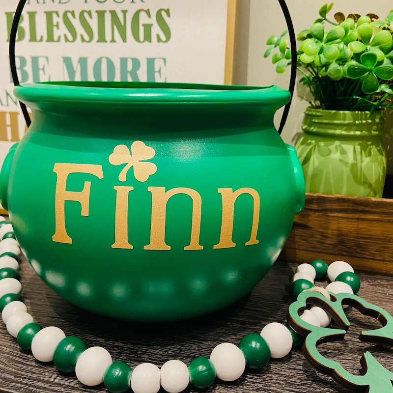 Cauldron Pot St Patrick's Day - Etsy