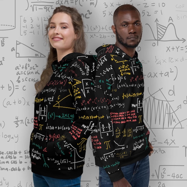 Math Hoodie - Etsy