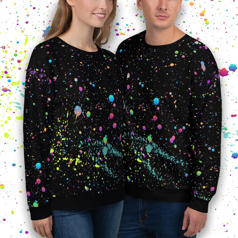 Painted Sweatshirt - Etsy