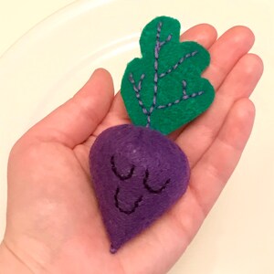 Beet Ornament or Montessori Toy With Cute Face Makes a Great Gift - Etsy