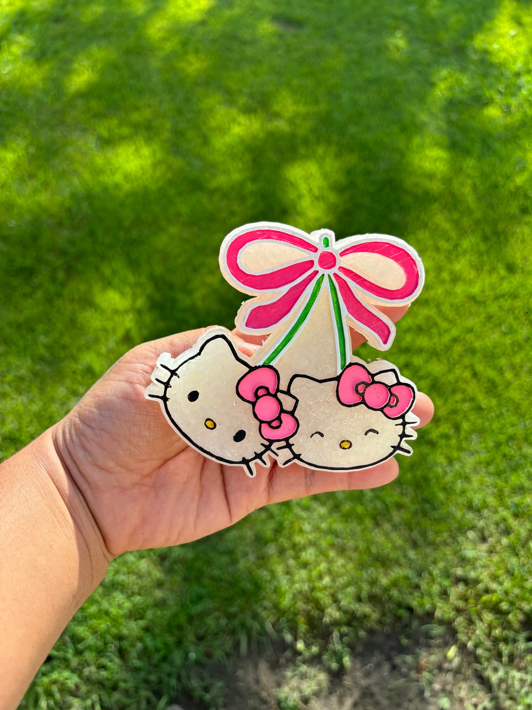 Hello Kitty Cherries Freshie - Etsy