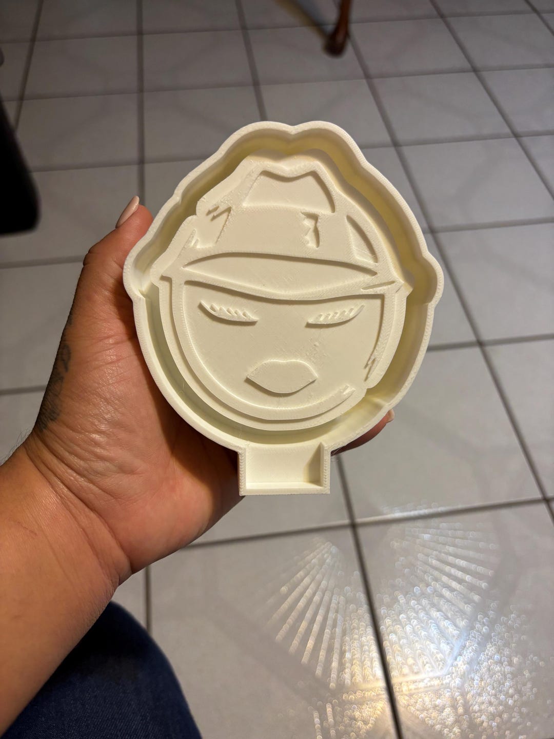 Lowrider Logo Girl Freshie Mold - Etsy