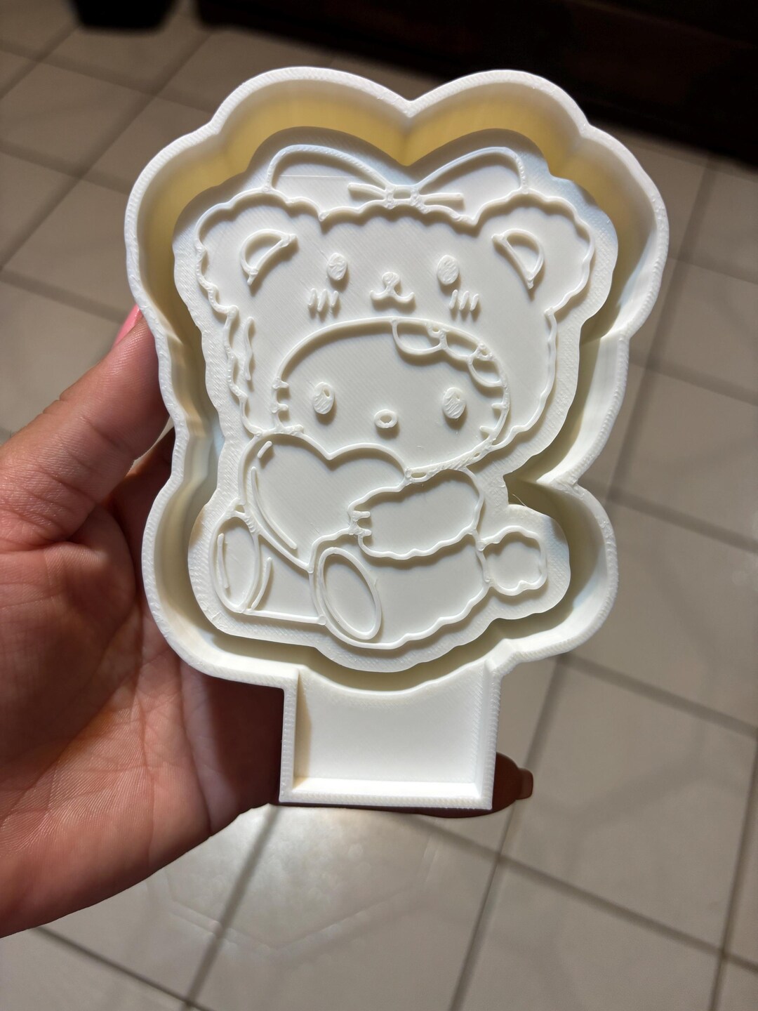 Hello Kitty Bear Freshie Mold - Etsy