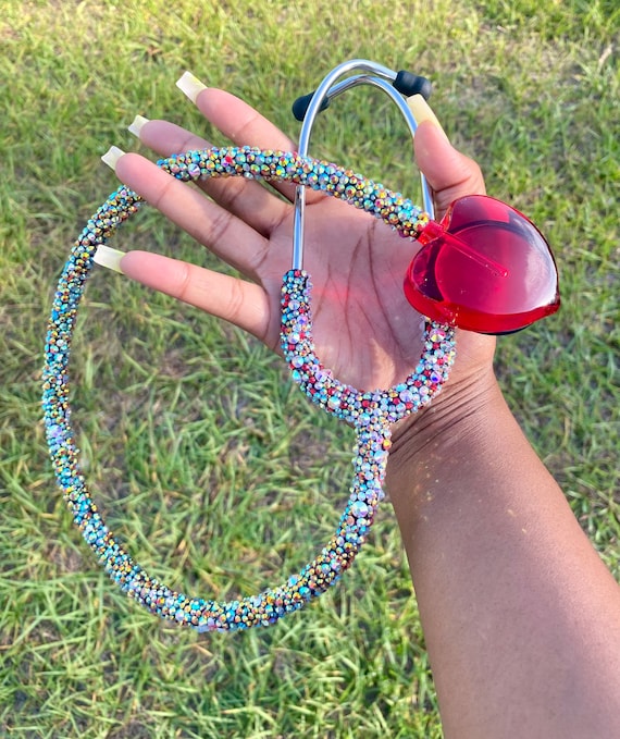 Bedazzled Stethoscope Jewel Stethoscope Decorative - Etsy