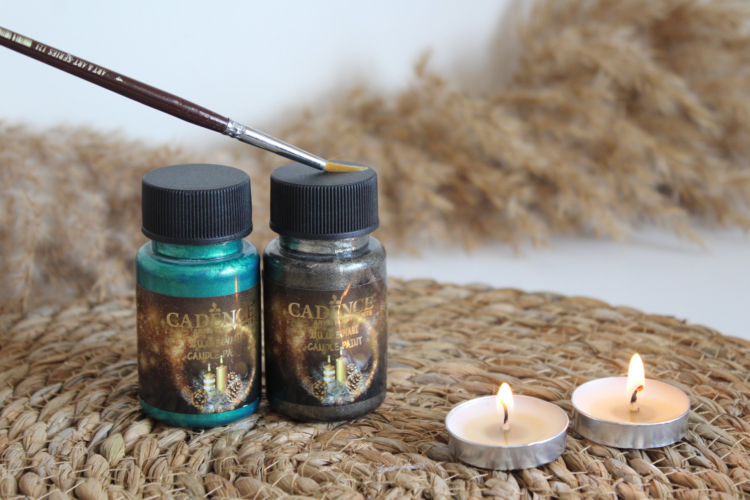 Cadence Glitter Candle Paint 50 Ml Candle Paint Soap Paint - Etsy UK