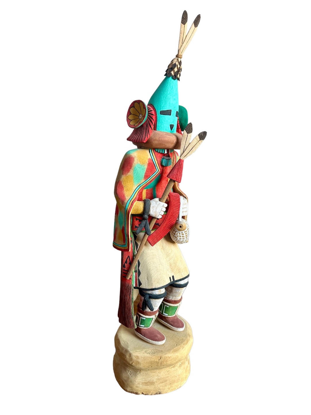 Hopi Kachina Doll Aholi Chief's Lieutenant Signed by - Etsy