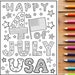 Independence Day Handprint Art Craft for Kids Toddlers | Patriotic 4th ...
