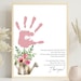 Grandparents Day Handprint Art Craft Gift for Grandparents From ...