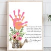 Father's Day Handprint Art Craft Gift From Kids Fathers Day Activities ...