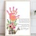Father's Day Handprint Art Craft Gift From Kids Fathers Day Activities ...