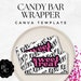 Valentine's Day Candy Bar Wrapper for Treat Bag, Teen Birthday Party ...