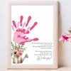 Grandparents Day Handprint Art Craft | Gift for Grandparents From ...