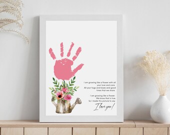 Handprint Craft for Kids Handprint Art Keepsake Birthday Gift Gift for ...
