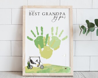 Father Day Handprint - Etsy