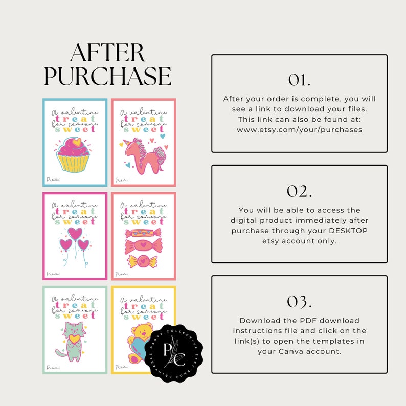 Valentine's Day Cards for Kids - Cute & Colorful Candy Exchange Cards ...