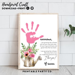 Handprint Craft for Kids | Handprint Art | Keepsake Birthday Gift ...