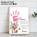 Handprint Craft for Kids Handprint Art Keepsake Birthday Gift Gift for ...