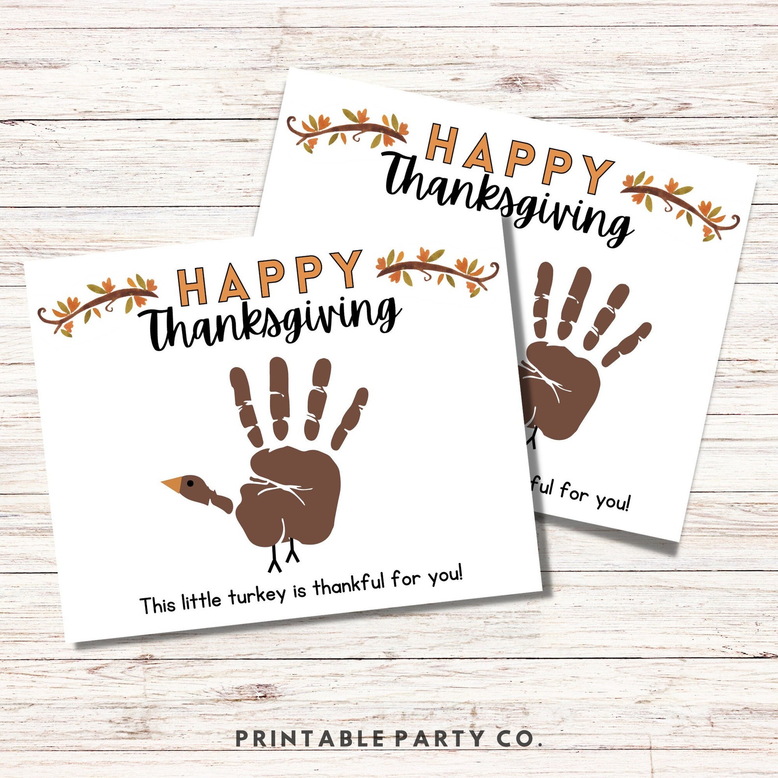 Thanksgiving Handprint Art | Turkey Handprint Craft for Kid | Thankful ...