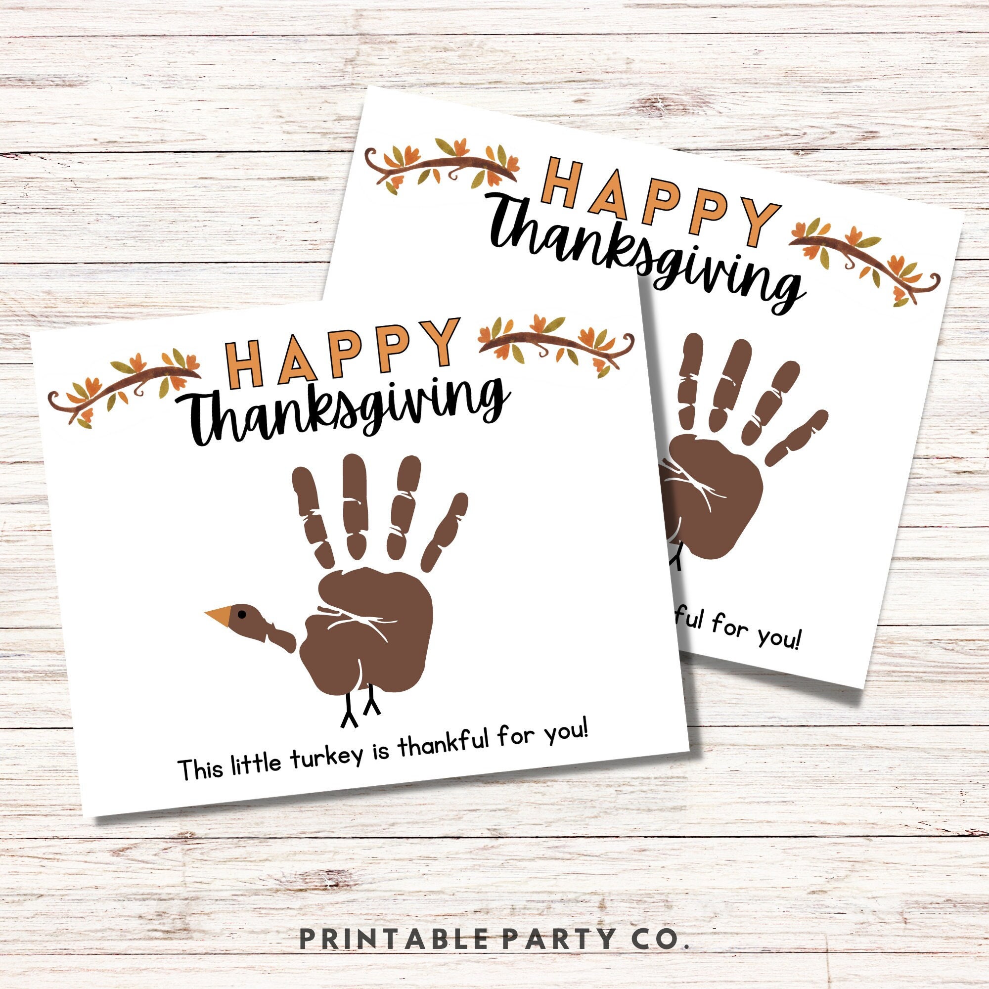 Thanksgiving Handprint Art | Turkey Handprint Craft for Kid | Thankful ...