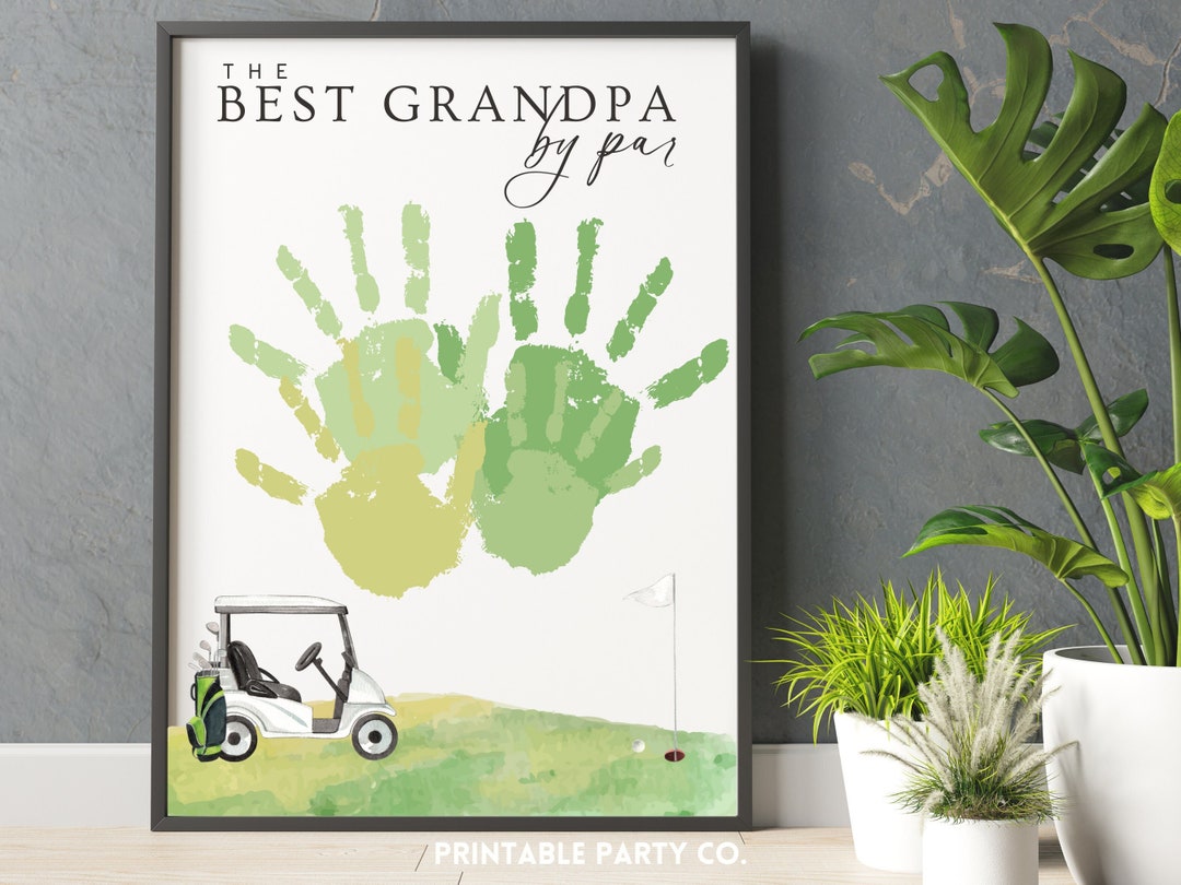 Grandparents Day Craft | Handprint Art Craft | DIY Gift From Kids ...