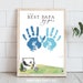 Grandparents Day Handprint Art Craft | Gift for Grandparents From ...