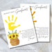 Grandparents Day Handprint Art Craft | Gift for Grandparents From ...
