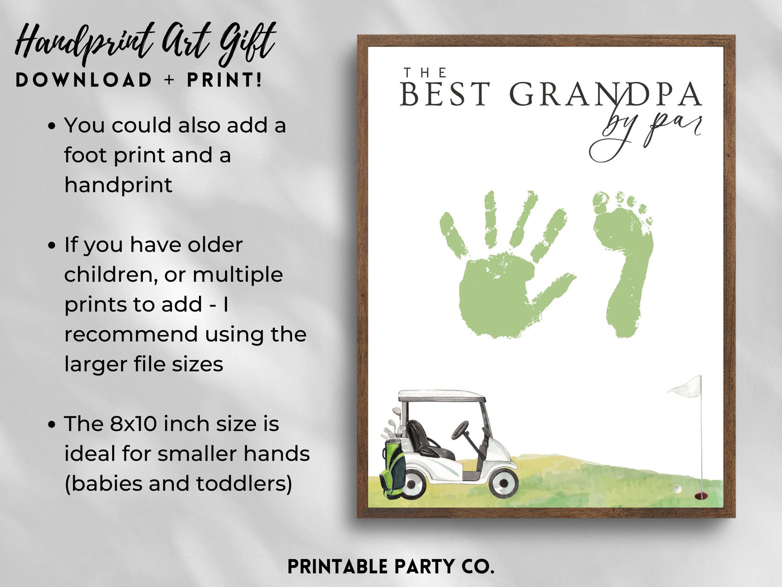 Grandparents Day Craft | Handprint Art Craft | DIY Gift From Kids ...
