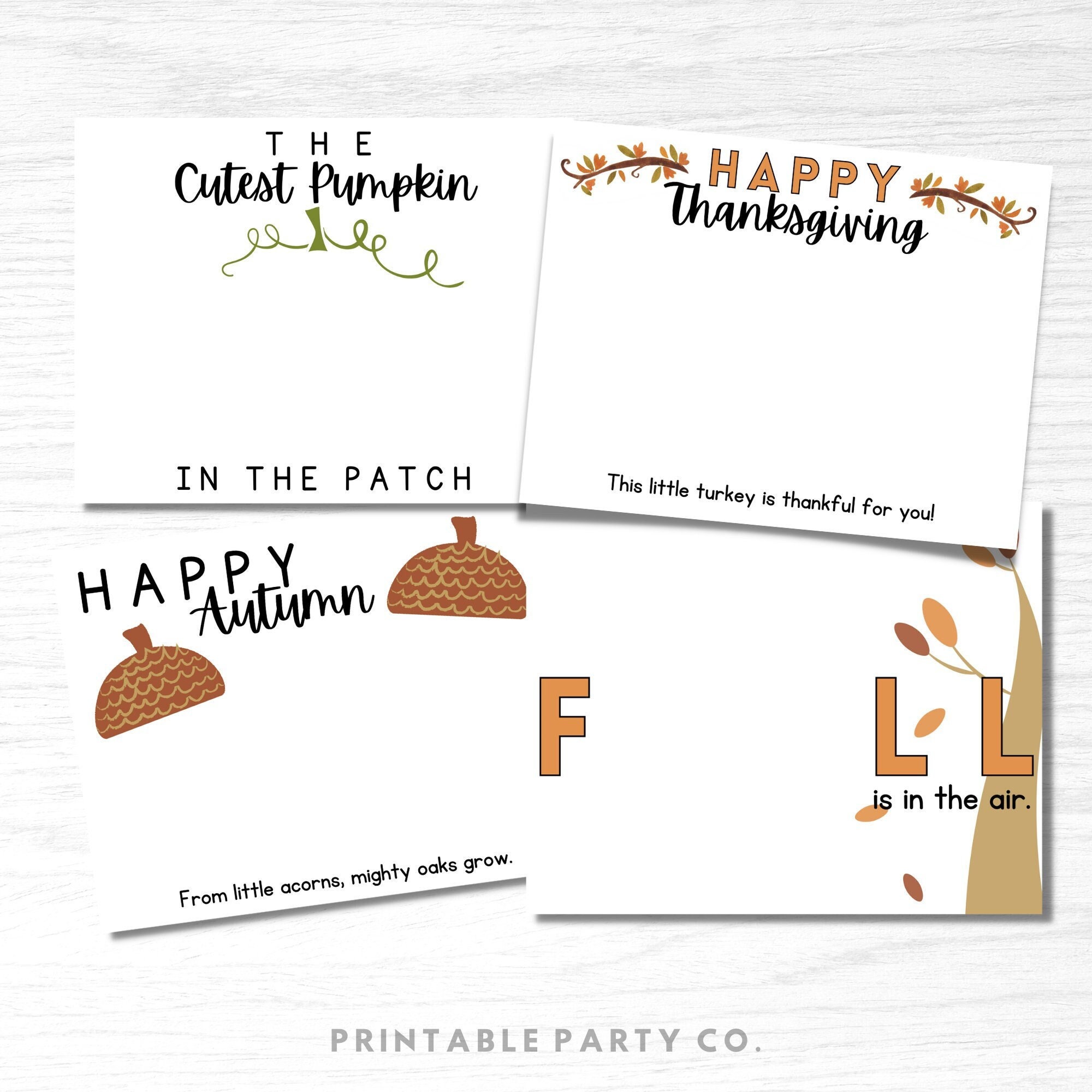 Fall Handprint Crafts Bundle Footprint Printable Art Daycare Preschool ...
