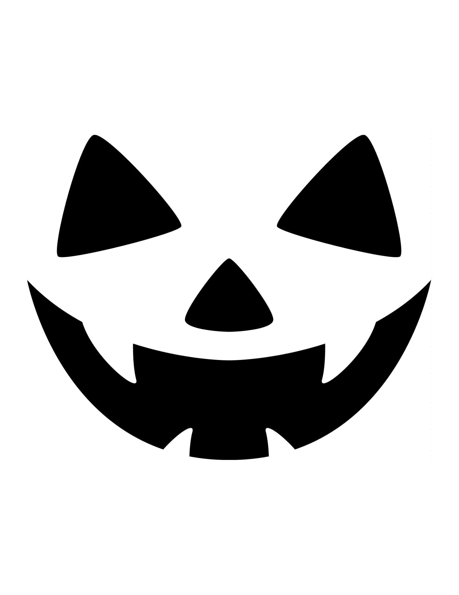 Pumpkin Face Design #1 - SVG, Png, Jpeg, PDF Files - Etsy