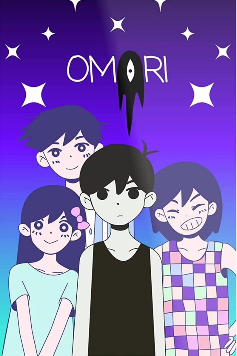 9 Omori Poster Wall Art Decor Print Digital Anime Game Aubrey - Etsy