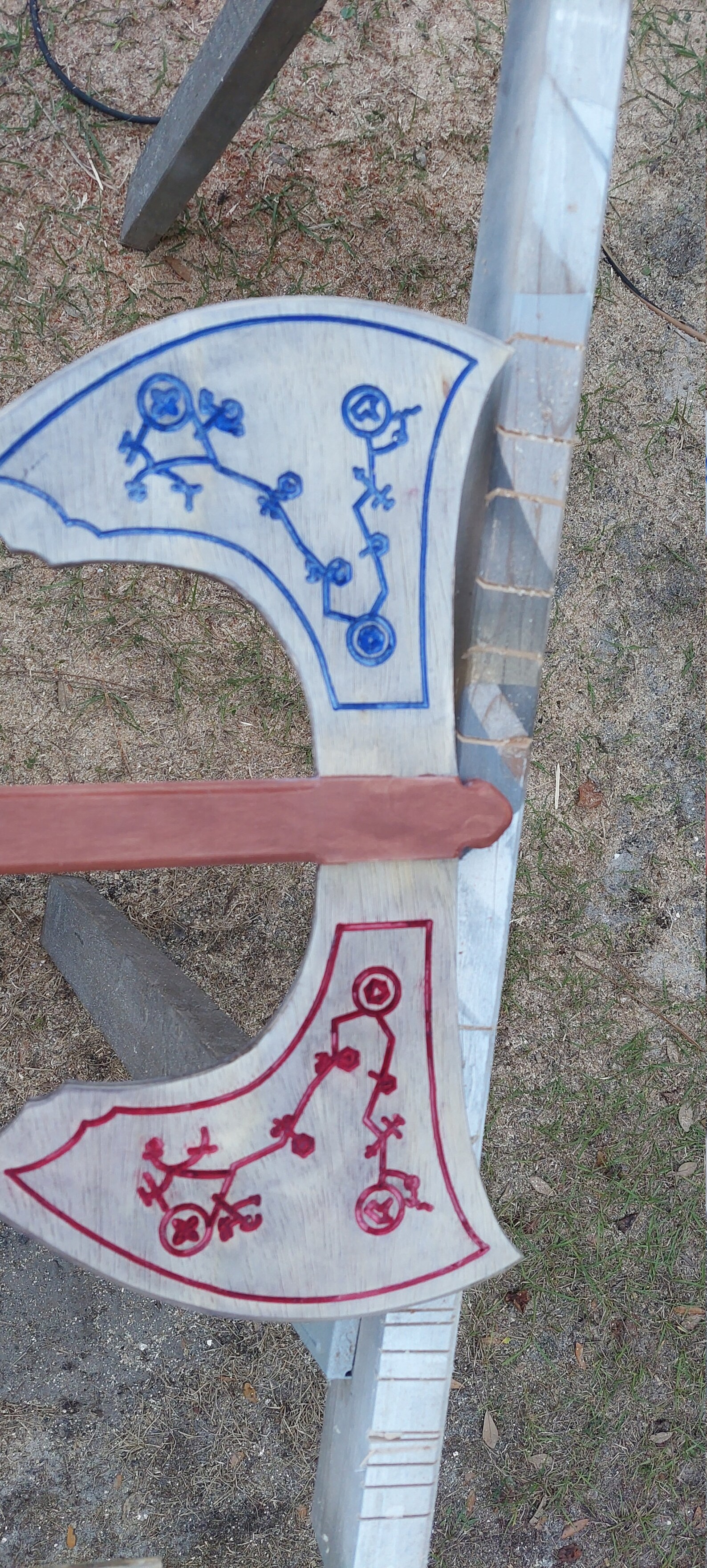 Double Blade Axe DXF, SVG, PDF File - Etsy