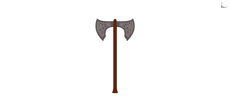 Double Blade Axe DXF, SVG, PDF File - Etsy