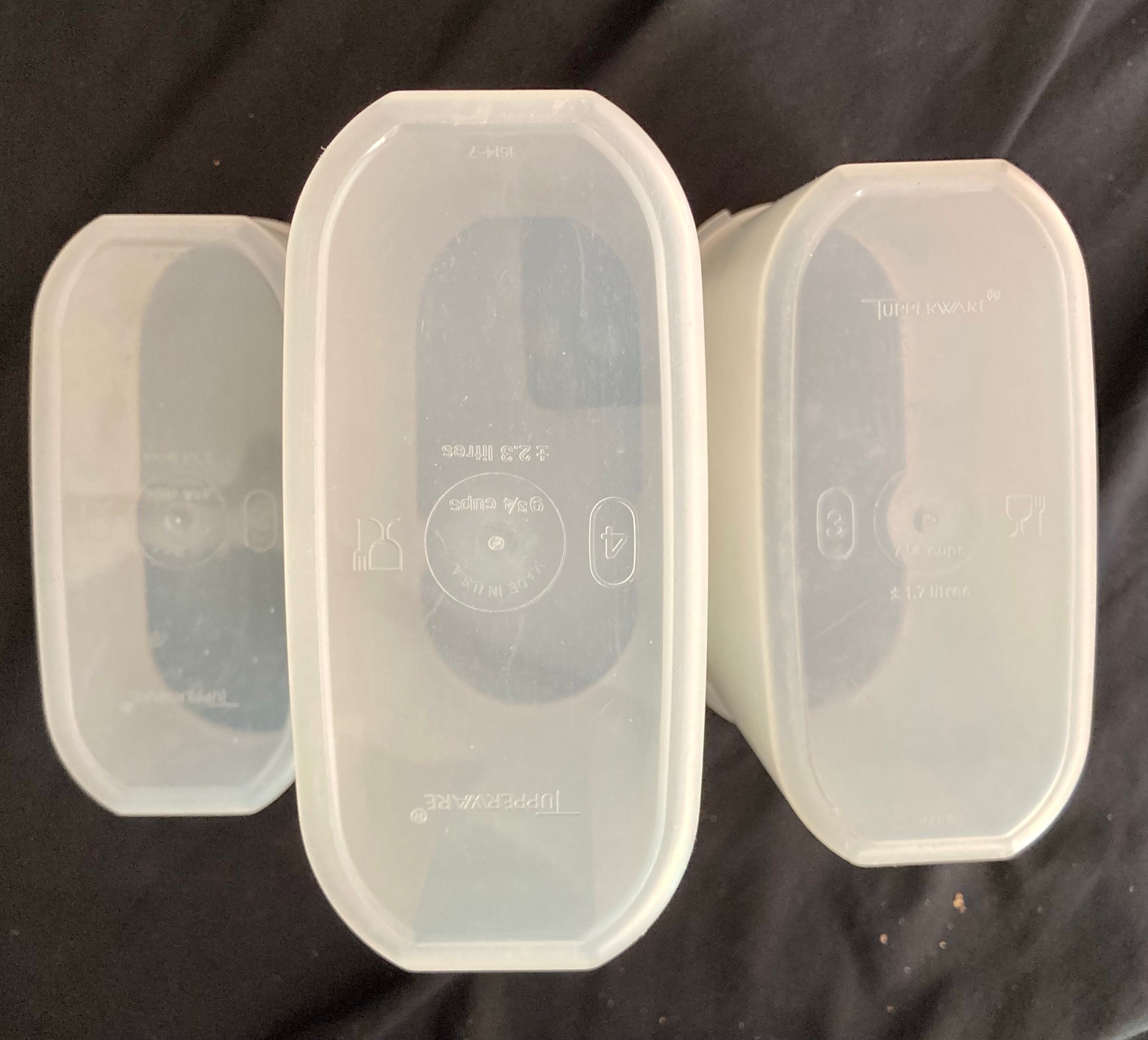 Vtg Tupperware Container Set - Etsy