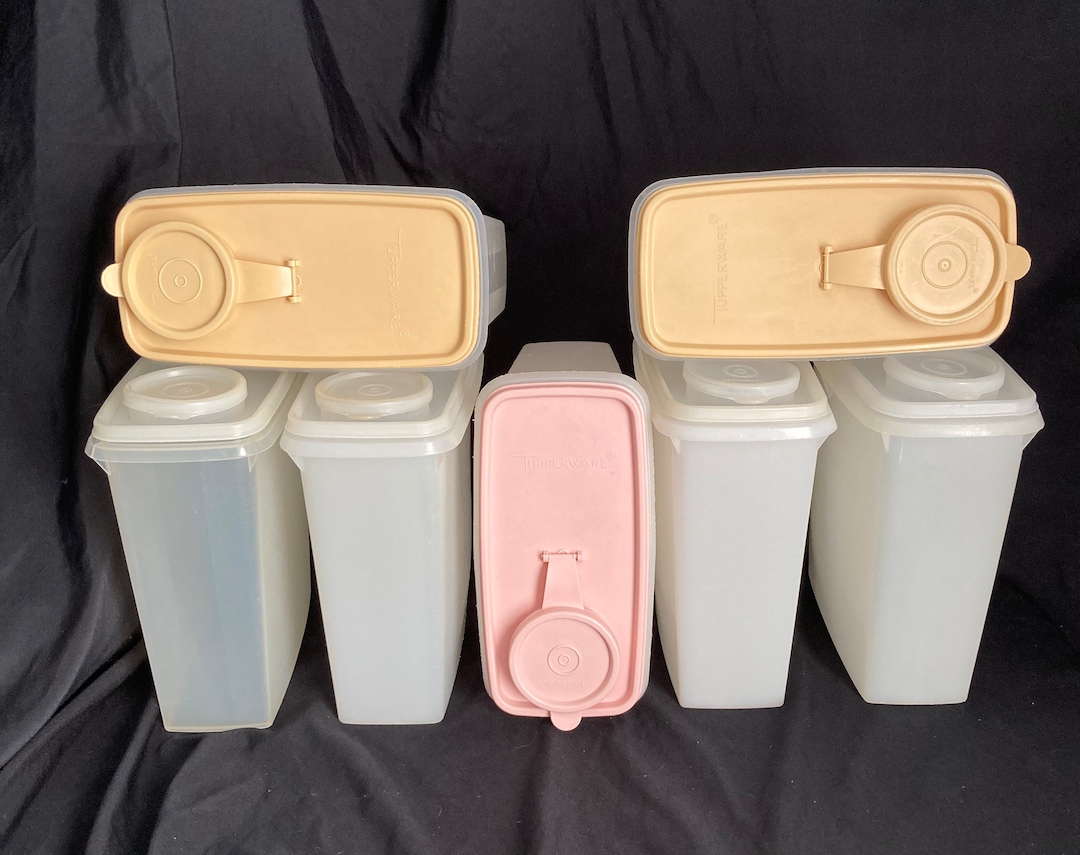Vtg Tupperware Cereal Storage - Etsy