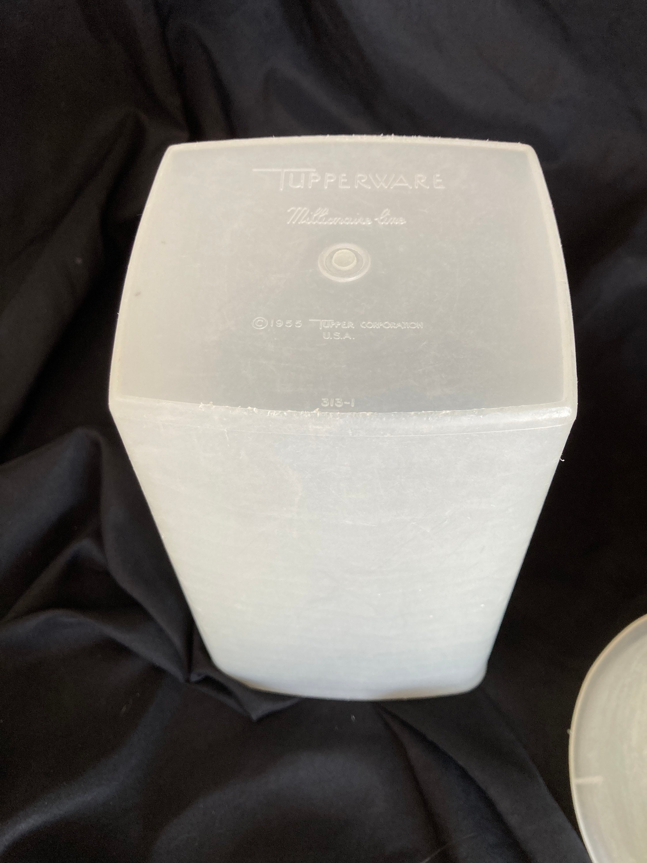Vtg Tupperware Millionaire Line Container - Etsy