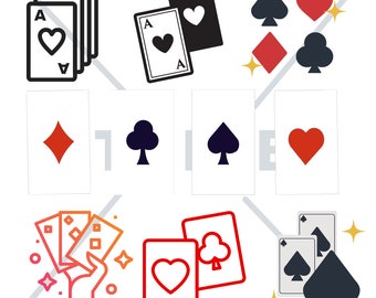 Deck of Cards Svg | Etsy