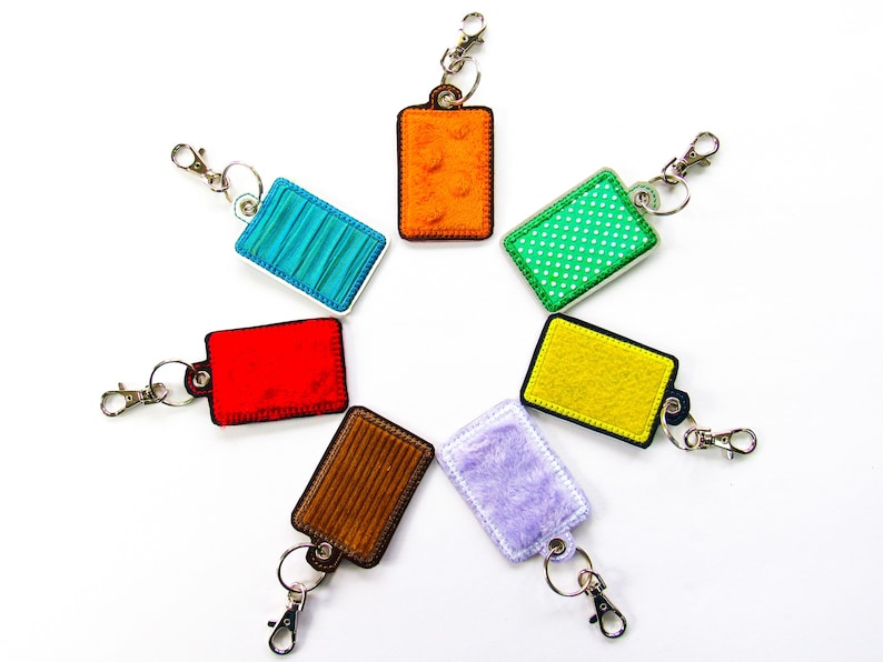 Sensory Keychain 2 Piece Set Fidget Toy for Anxiety and - Etsy