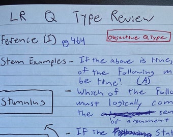 LSAT Tips by Section LSAT Planner for Law School - Etsy