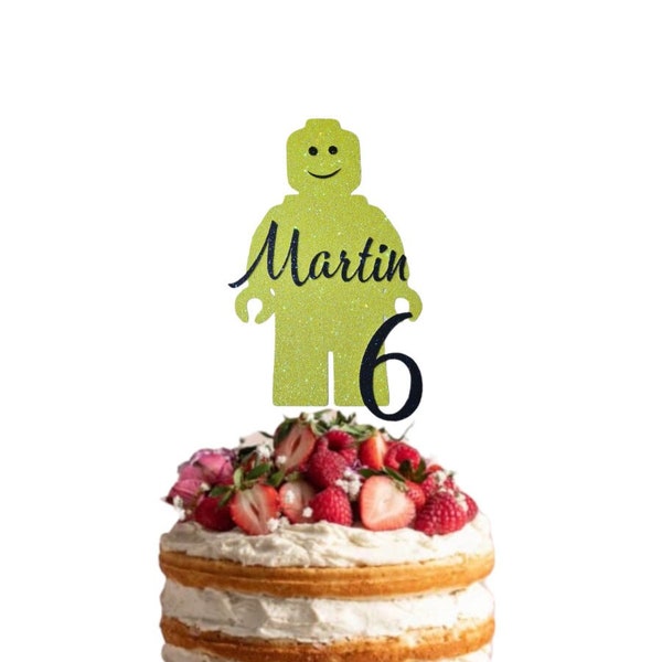 Lego® Cake Topper - Etsy UK