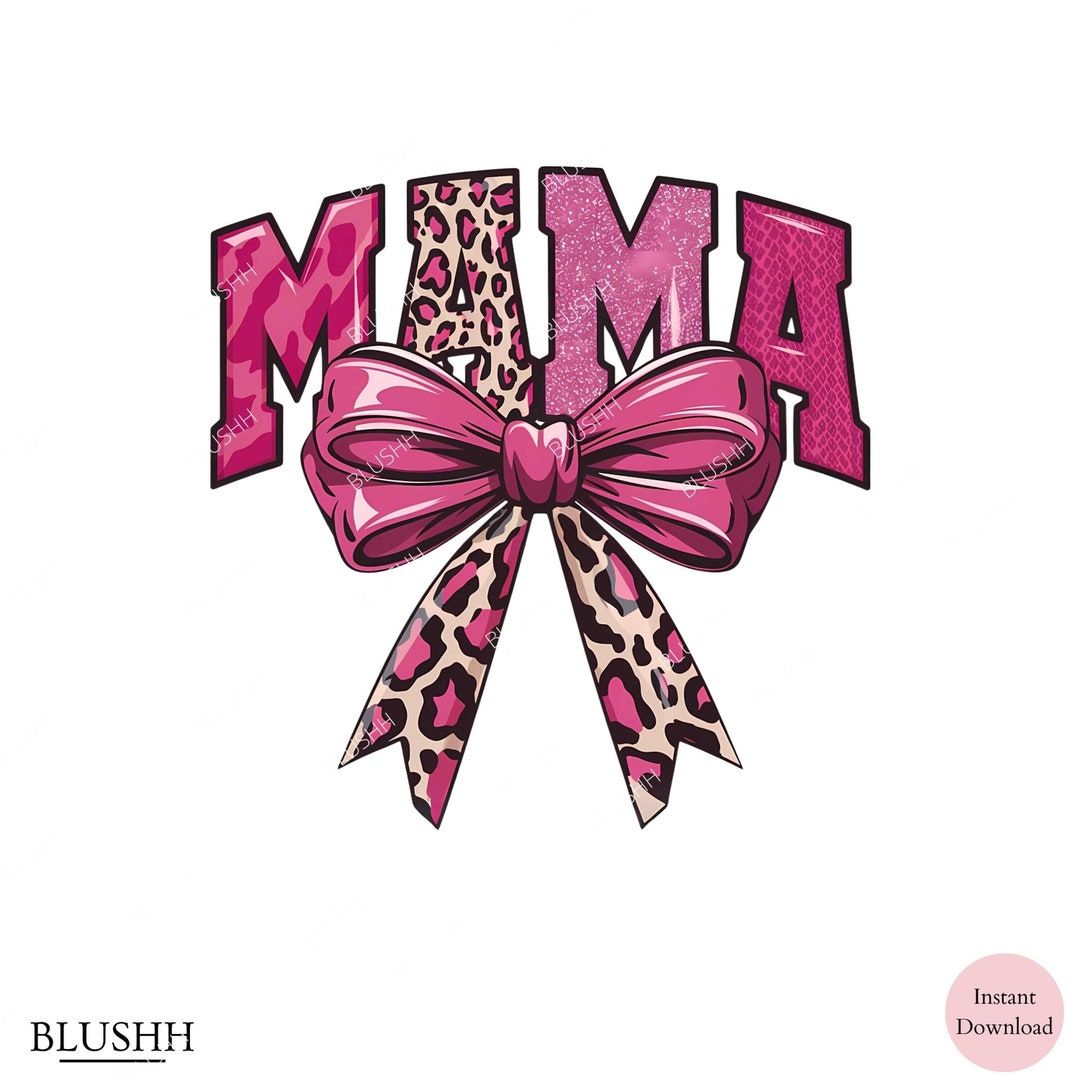 Mama Bow Shirt Png, Coquette Mama Png, Mama With Bow Png, Floral Bow ...